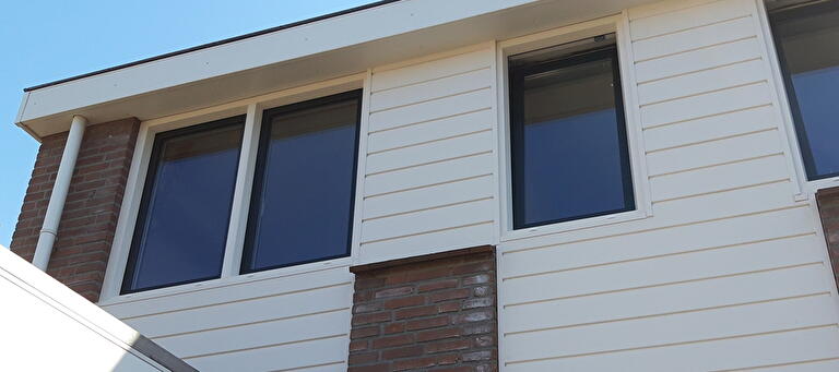 Keralit kunststof gevelpanelen - Kuramo Kunststof Kozijnen