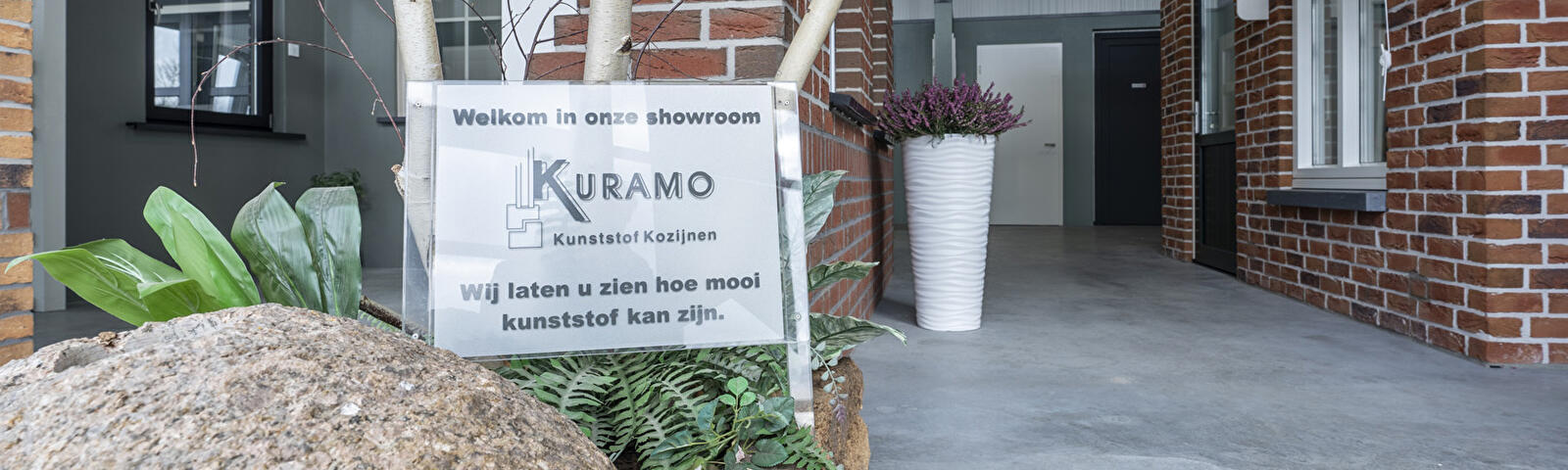 Bezoek onze showroom - Kuramo Kunststof Kozijnen